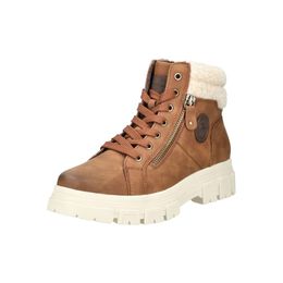 Tom Tailor Stiefelette in Cognac | Gr.: 37