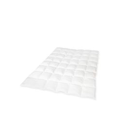 Künsemüller Künsemüller Exclusiv Faserbettdecke warm in weiß | Gr.: 135x200 cm