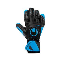 Uhlsport Torwarthandschuhe CLASSIC SOFT HN COMP in schwarz/cyan | Gr.: 3,5