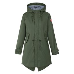 Derbe Regenjacke Traveby_fisher in oliv | Gr.: 44