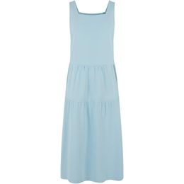 Urban Classics Kleid 'Valance' Mädchen Größe 164 hellblau