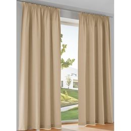 Heine Dekoschal in beige | Gr.: 225-x-140cm
