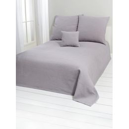 Heine Tagesdecke in grau | Gr.: 140 x 210 cm