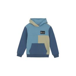 Color Kids Hoodie COSweat Colorblock in Blau | Gr.: 128
