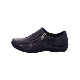Rieker Damenslipper sportlicher Boden FSK Damen Halbschuhe in Schwarz | Gr.: 36