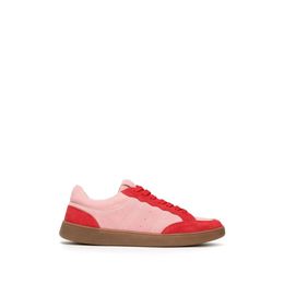 Wittchen Suede sneakers with eco-leather inserts in Pink | Gr.: 38