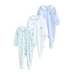 next Overall Jungen Gr&ouml;&szlig;e 62 himmelblau / pastellblau / hellblau