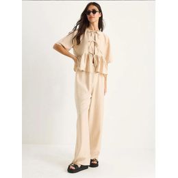 Bianco Lucci Pantsuit female Beige size M