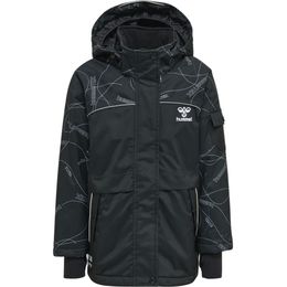 Hummel Reißverschluss Jacke Daumenlöcher Hmlconquer Lebensstil Jungen in BLACK | Gr.: 122