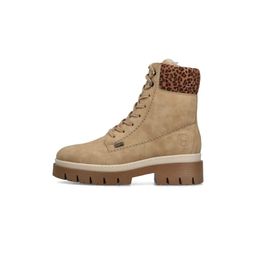 Rieker Schnürstiefelette in beige | Gr.: 37