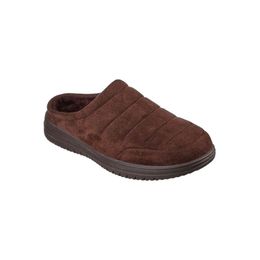 Skechers Pantolette Murette - GARVANZA in braun | Gr.: 48.5