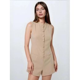 Hiccup Jumpsuit Damen Gr&ouml;&szlig;e S beige