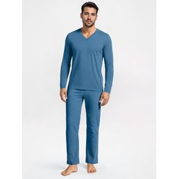 Calida Pyjama in parisian blue | Gr.: L