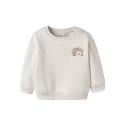 name it Sweatshirt Größe 86 beigemeliert / braun