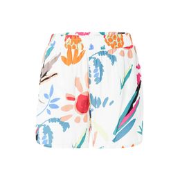 Urban Classics Shorts Damen Größe 38 rauchblau / orange / rot / weiß