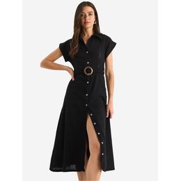 Bianco Lucci Kleid Damen Größe 38 schwarz Winterkleid