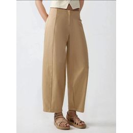 Hiccup Pleated Pants female Beige size S