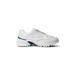 Calvin Klein Jeans Sneaker 'HIKE RUNNER' Herren Größe 41 hellgrau / petrol / offwhite