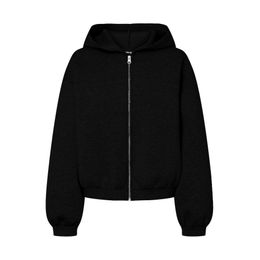 Pieces Zip-Up Hoodie 'BUCUBA' female Black size XS
