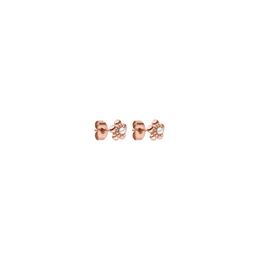 PURELEI Ohrringe 'Shiny Bloom' Damen Größe one size rosegold / perlweiß