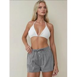 Hiccup Shorts Damen Größe 40 schwarz / weiß