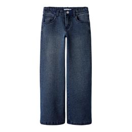 name it Jeans Mädchen Größe 128 blau