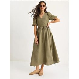 Bianco Lucci Kleid Damen Größe 40 khaki Winterkleid