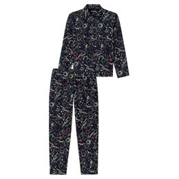 Schiesser Pyjama ' X-Mas Gifting Sets ' Damen Gr&ouml;&szlig;e S/M dunkelblau Winterkleid