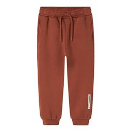 name it Hose Jungen Größe 122 braun / weiß