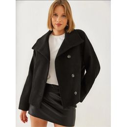 Bianco Lucci Between-Seasons Coat female Black size XL