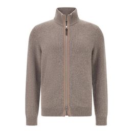Boggi Milano Strickjacke Herren Größe M taupe
