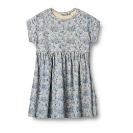 Wheat Kleid 'Emilie' Mädchen Größe 140 saphir / taubenblau / rosa / offwhite