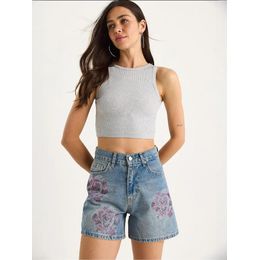 Bianco Lucci Shorts Damen Größe 27/28 blue denim