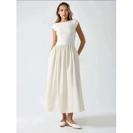 Hiccup Kleid Damen Gr&ouml;&szlig;e 34 beige Winterkleid