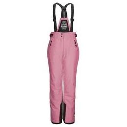 Skihose Killtec "KSW 213 GRLS SKI PNTS", Kinder, Gr. 164, Normalgrößen, rosa (hellpink), Oberstoff: 100% Polyester, Futter: 100% Polyester, Füllung: 100% Polyester, Hosen, Wasserdichte, atmungsaktive Skihose mit verstellbarer Taille
