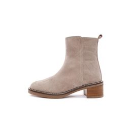 Derimod Ankle Boots Damen Größe 41 taupe Winterschuhe