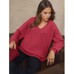 Hiccup Pullover Damen Gr&ouml;&szlig;e S kirschrot