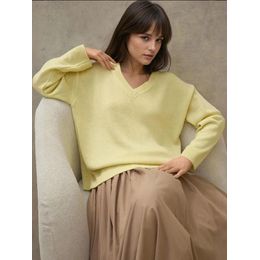 Hiccup Oversized Sweater female Yellow size L