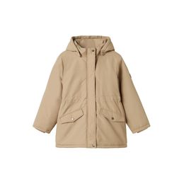 name it Parka 'NKFMARLOW' Mädchen Größe 158 dunkelbeige