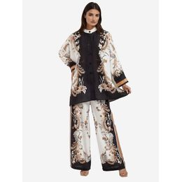 Hiccup Hosenanzug Damen Gr&ouml;&szlig;e 40 sand / schwarz / wei&szlig;