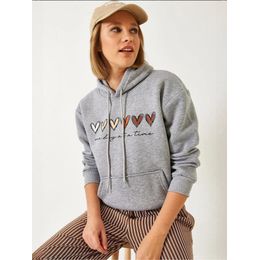 Bianco Lucci Sweatshirt Damen Gr&ouml;&szlig;e S grau