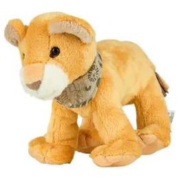 Kuscheltier Sterntaler "Löwe Leo M", gelb (mattgelb), Plüschfiguren, KinderH:18cm, Baumwolle, Polyester, H:18cm
