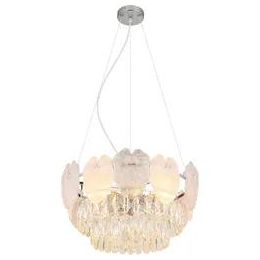 Globo LIGHTING Hängeleuchte "BENJAMIN", verchromt, 1 Stk., Leuchten, Hängelampe/Pendelleuchte/Esszimmer/Wohnzimmer/Esstisch