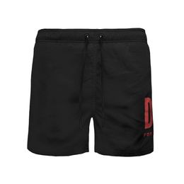 Diesel Badeshorts 'NICO' Herren Größe XL rot / schwarz