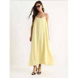 Bianco Lucci Dress female Yellow size M