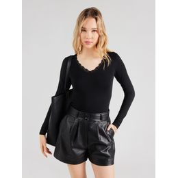 ABOUT YOU Shirtbody 'Lisette' Damen Gr&ouml;&szlig;e XXL schwarz / wei&szlig;