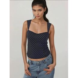 Hiccup Top Damen Gr&ouml;&szlig;e XL marine / hellblau