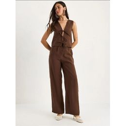 Bianco Lucci Pantsuit female Brown size M
