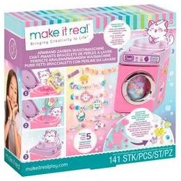 Kreativset Make It Real "Armband Zauber-Waschmaschine Kreativset", bunt, Kreativsets, Kinder