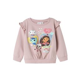 name it Sweatshirt Mädchen Größe 104 mischfarben / purpur